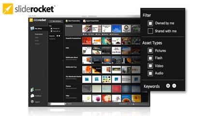 Dịch vụ trực tuyến thay thế PowerPoint: SlideRocket
