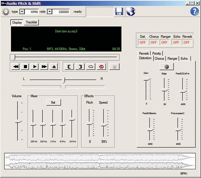 Audio Pitch & Shift 5.1 - Tùy chỉnh tốc độ và cao độ phát âm với chất ...