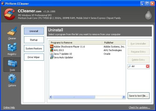 Những tính năng hay nhưng ít được biết đến của CCleaner