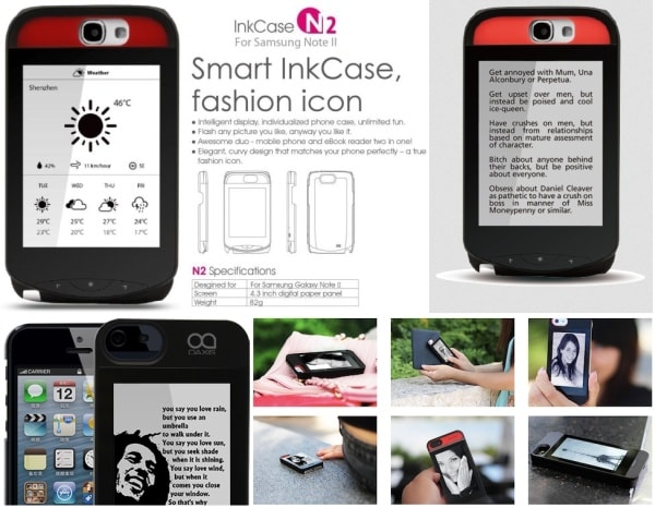 Biến ốp lưng của smartphone thành… màn hình thứ hai