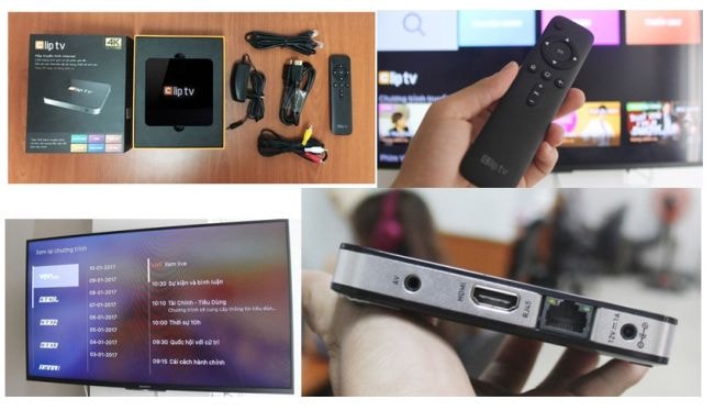 Cận cảnh Clip TV Box cung cấp nội dung bản quyền