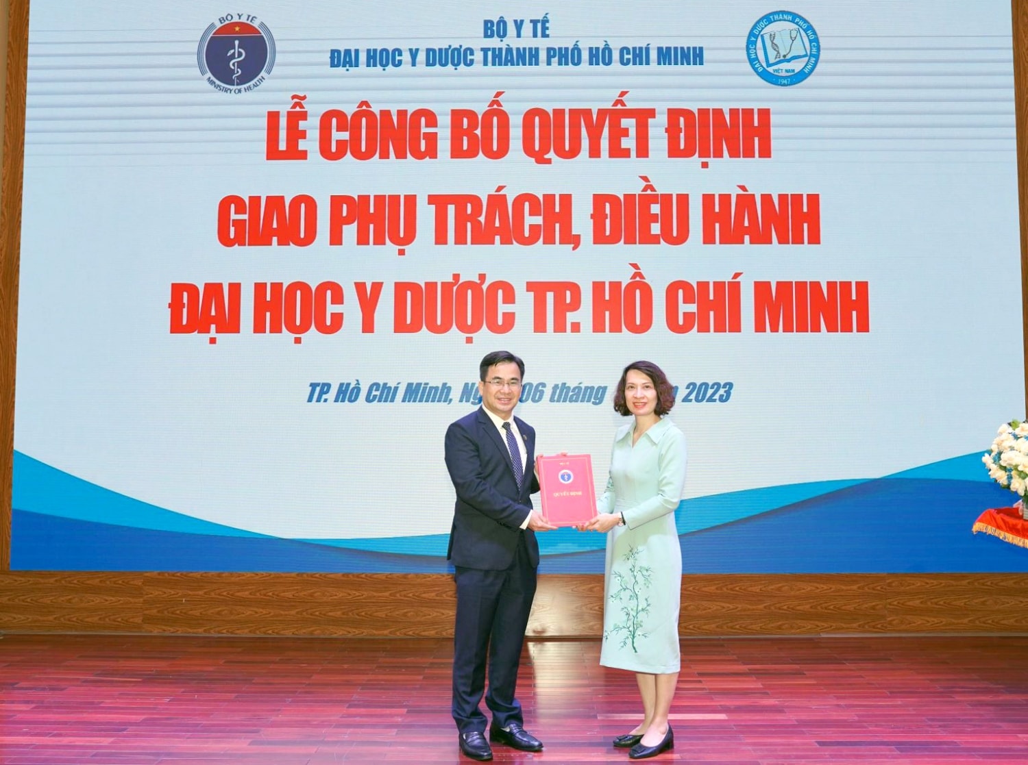 PGS.TS Ngô Quốc Đạt phụ trách, điều hành Đại học Y Dược TP.HCM
