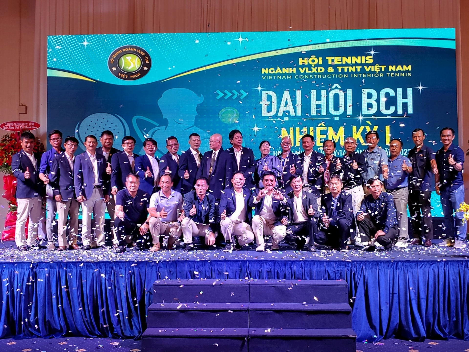 Ra mắt Hội Tennis ngành Vật liệu xây dựng và Trang trí nội thất Việt Nam